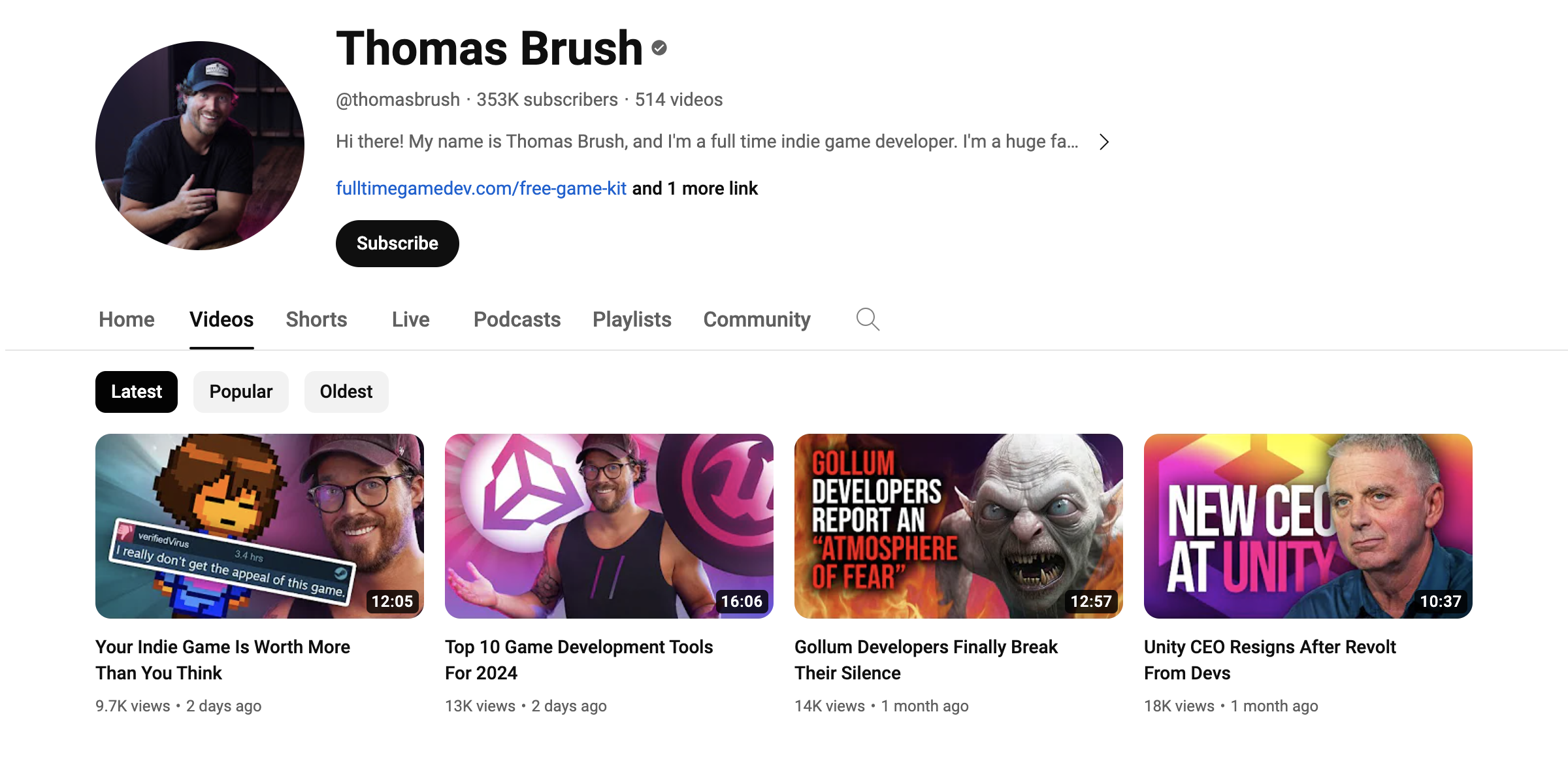 devtodev | 20 Best YouTube Channels for Game Developers